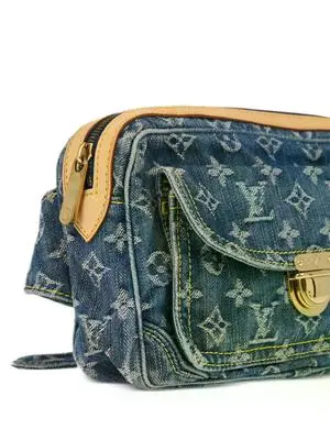 LOUIS VUITTON 2007 Monogram Denim Belt Bag