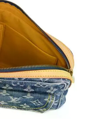 LOUIS VUITTON 2007 Monogram Denim Belt Bag