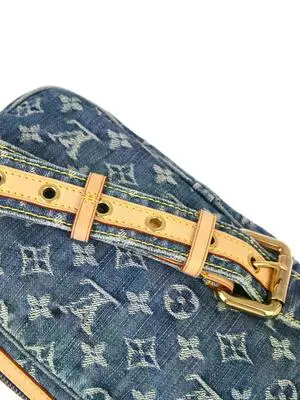 LOUIS VUITTON 2007 Monogram Denim Belt Bag