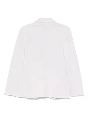 Bottega Veneta 2000s Cotton Blazer - White