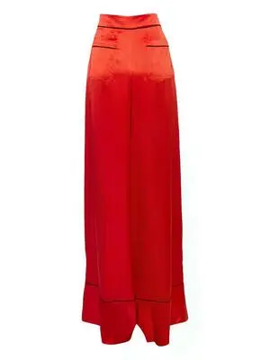 Alexander McQueen Silk Trousers