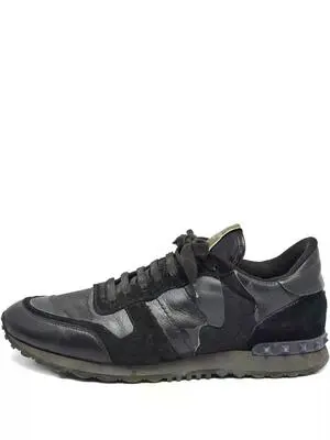 Valentino Garavani Rockrunner Sneakers - Black