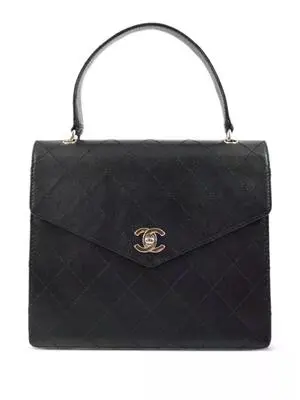 Chanel 1998 Cc Diamond-quilted Handbag