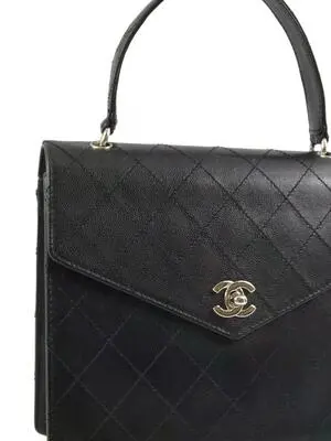 Chanel 1998 Cc Diamond-quilted Handbag