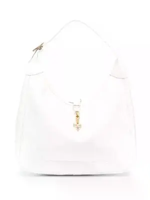 Hermès 1990s Trim Shoulder Bag - White