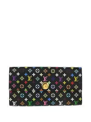 LOUIS VUITTON 2010 Sarah Wallet - Black