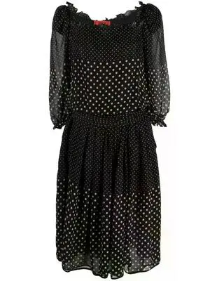Valentino Garavani Square Neck Day Dresses