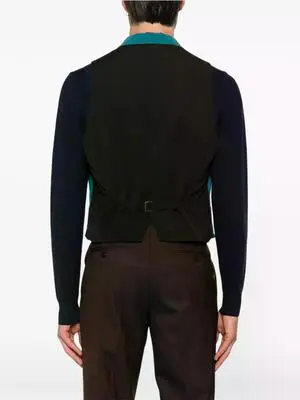 ROMEO GIGLI 1990s Shawl-collar Gilet
