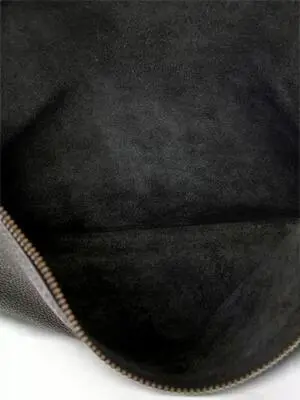 Gucci Medium Leather Logo Portfolio Clutch Bag