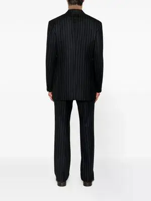 ROMEO GIGLI 1990s Striped Suit - Blue