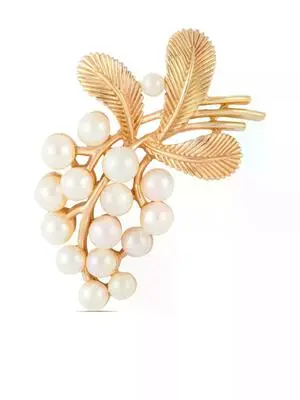 SUSAN CAPLAN 1960s Trifari Brooch - Gold