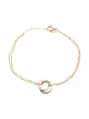 CARTIER 2010s 18k Rose Gold Trinity Bracelet - Pink