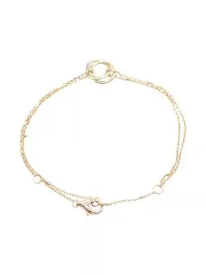 CARTIER 2010s 18k Rose Gold Trinity Bracelet