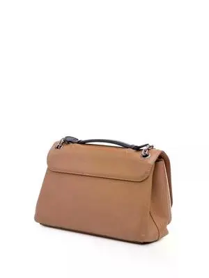 LOUIS VUITTON Monogram Cuir Plume Ecume Very Chain Satchel - Brown