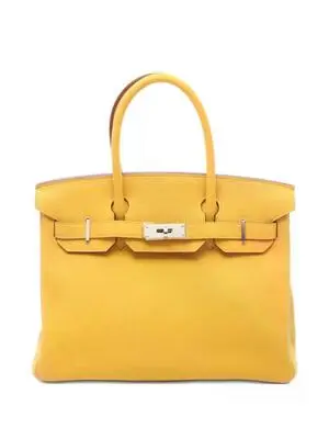 Hermès Birkin 30 Tote Bag - Yellow
