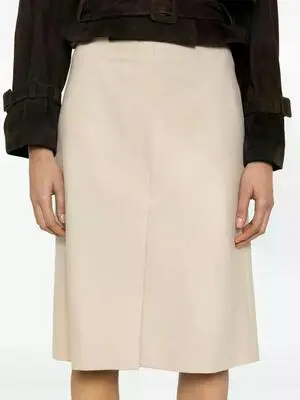 Alexander McQueen 2000s Slit Skirt