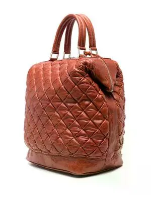Balenciaga 2020 Quilted Leather Tote Bag
