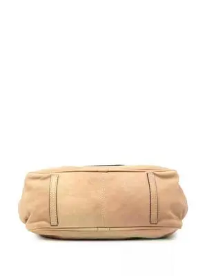 Loewe Nubuck Anagram Madrid Fringe Shoulder Bag