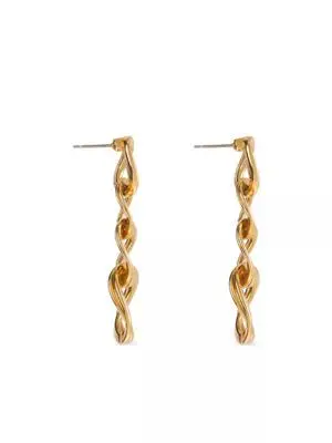 MONET 1980s Chain-link Drop Earrings