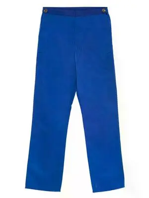 Comme Des Garçons 2001 Ribbed Trousers - Blue