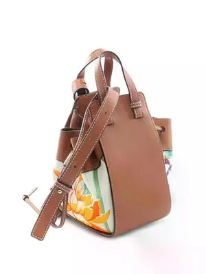 Loewe 2010s X Paula's Ibiza Mini Hammock Tote Bag - Brown