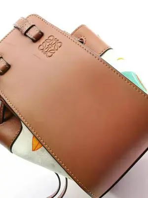 Loewe 2010s X Paula's Ibiza Mini Hammock Tote Bag - Brown