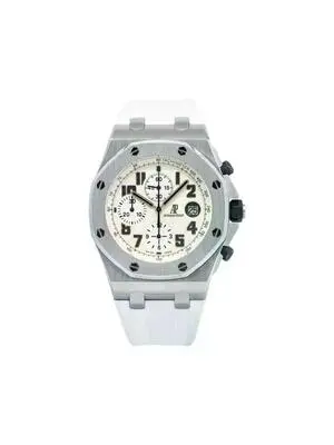 AUDEMARS PIGUET Royal Oak 42mm Chronograph Watch - White