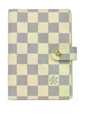 LOUIS VUITTON 2009 Agenda Pm Notebook Cover - White