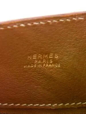 Hermès 1996 Cadenas Shoulder Bag - Brown