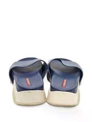 Prada Leather Slides