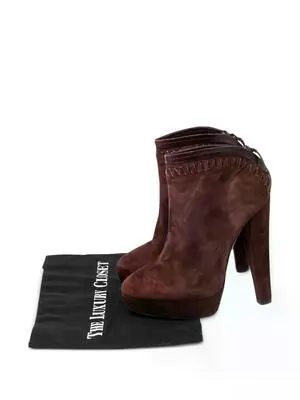 JIMMY CHOO 150mm Suede Ankle Boots