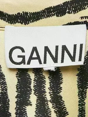 GANNI Tiger-print Shirt