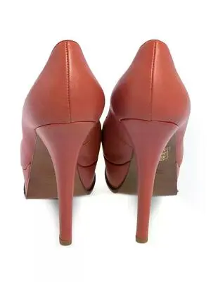 Fendi 140mm Leather Pumps