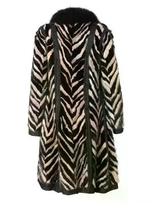 LANVIN Tiger-print Faux-fur Coat