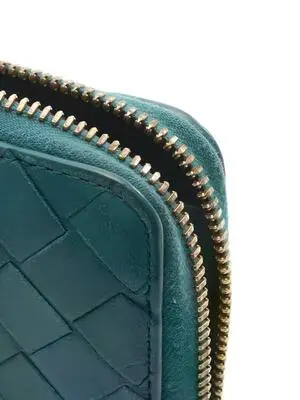 Bottega Veneta 2000s Intrecciato Zip-round Wallet