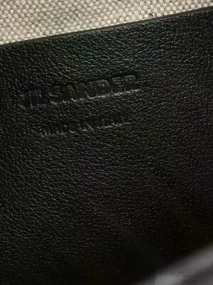 JIL SANDER Knotted-handle Leather Tote Bag