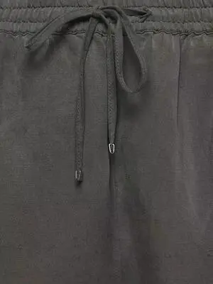 Max Mara Silk Blend Straight-leg Track Pants