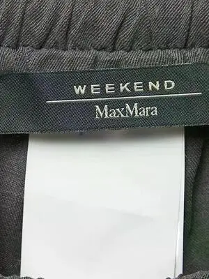 Max Mara Silk Blend Straight-leg Track Pants