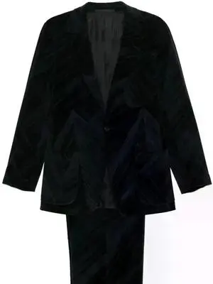 Men's Blue Velvet Suits