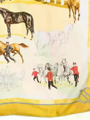 Hermès 1989 X Hubert De Watrigant Scarf