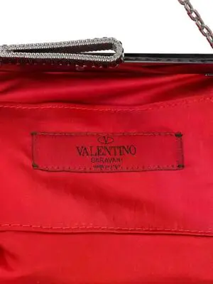 Valentino Garavani Crocodile-embossed Clutch Bag