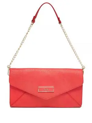 Dkny Gold Tone Shoulder Bags