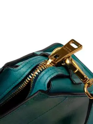 Prada Saffiano Vernice Esplanade Crossbody Bag