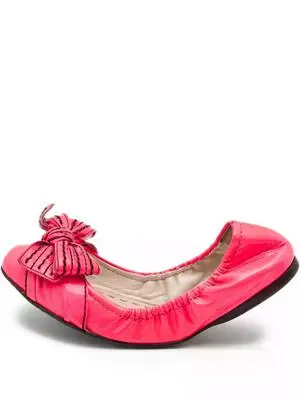 Miu Miu Leather Ballet Flats