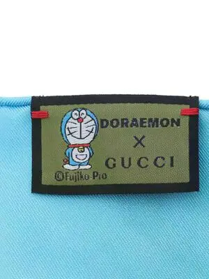 Gucci X Doraemon Silk Scarf