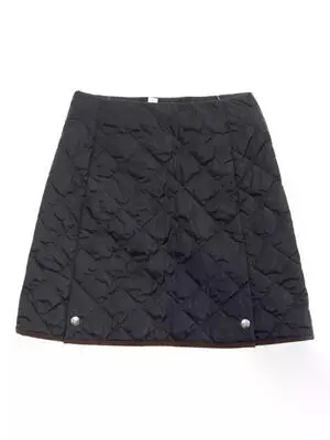Prada 2010s Re-nylon Quilted Mini Skirt
