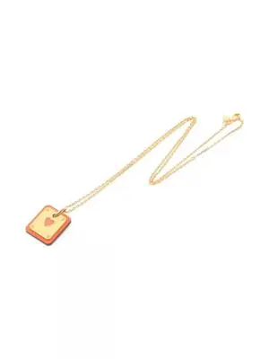 Hermès 2022 Heart-shaped Necklace - Gold