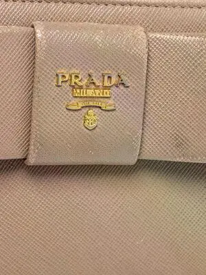Prada 2024 Bow Leather Wallet