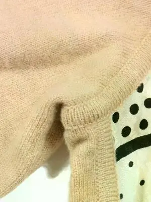 Hermès 2010s Twill Bandana Knitted Dress