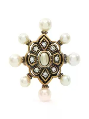 Gucci 2010s Rhinestone-embellished Ring